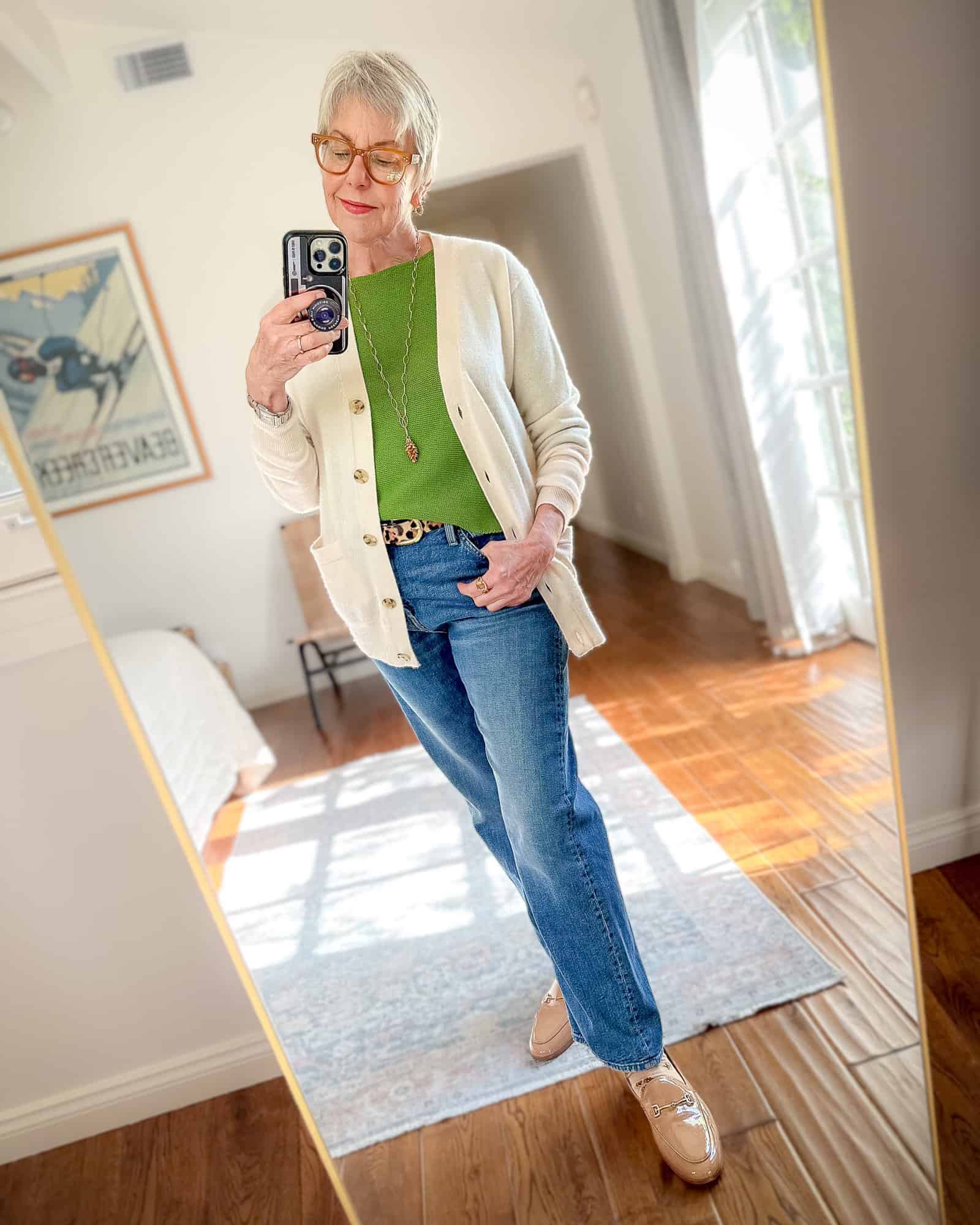 Layering spring cardigans for a stylish look - une femme x susan blakey