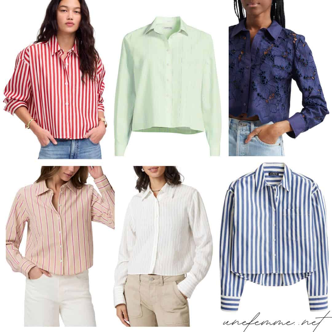 Petite Summer Style: Cropped Shirts That Flatter and Stay Cool - une ...
