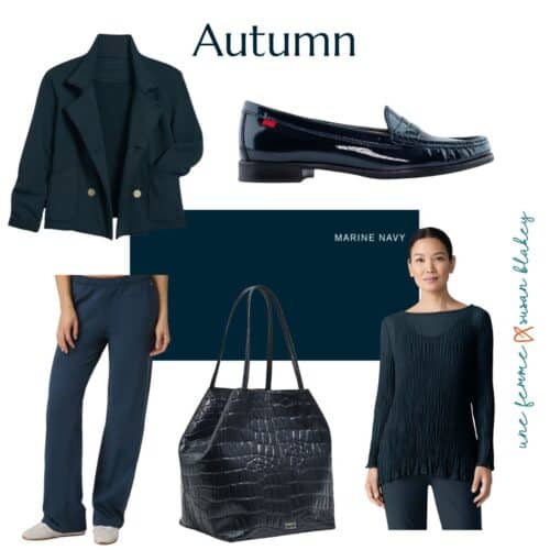 Best Navy for Your Color Season: Shades of Navy Explained - une femme x ...